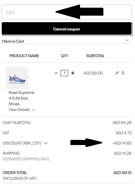 Reebok UAE Coupon Code & Discounts | 80% Off | May 2026